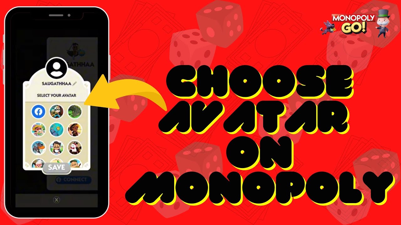 How To Choose Your Avatar On Monopoly Go! (EASY) - YouTube