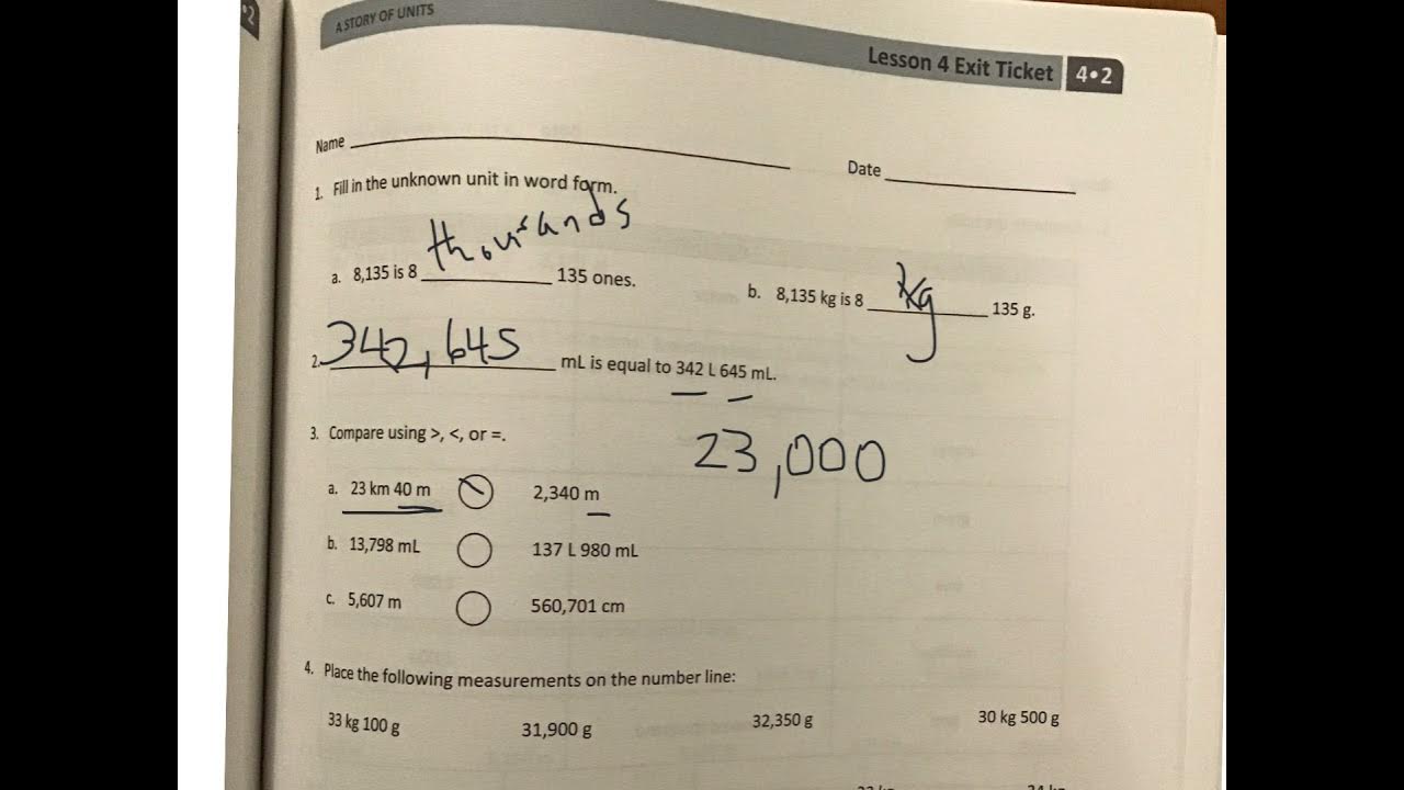 Module 2 Lesson 4 Exit Ticket - YouTube