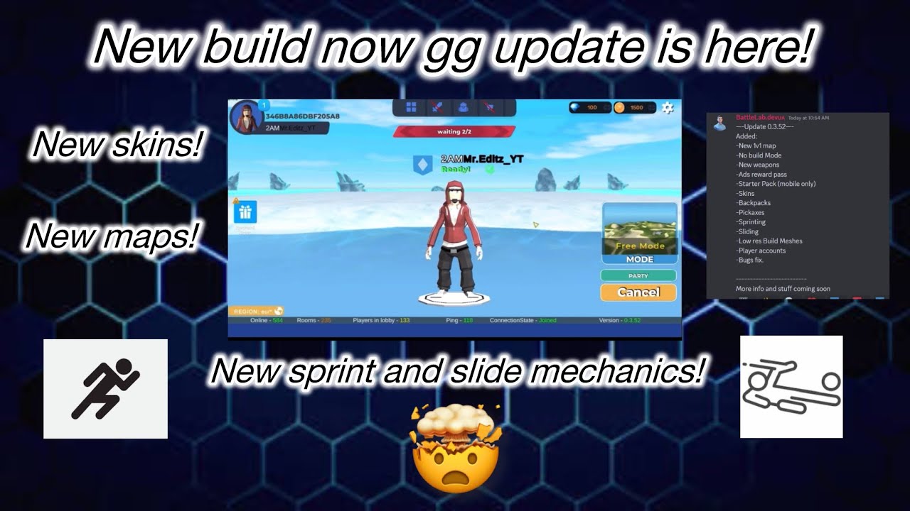 Playing the new Build Now GG update (Mr.Editz) - YouTube