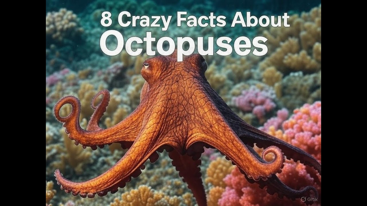 8 Crazy Facts About Octopuses !! - YouTube