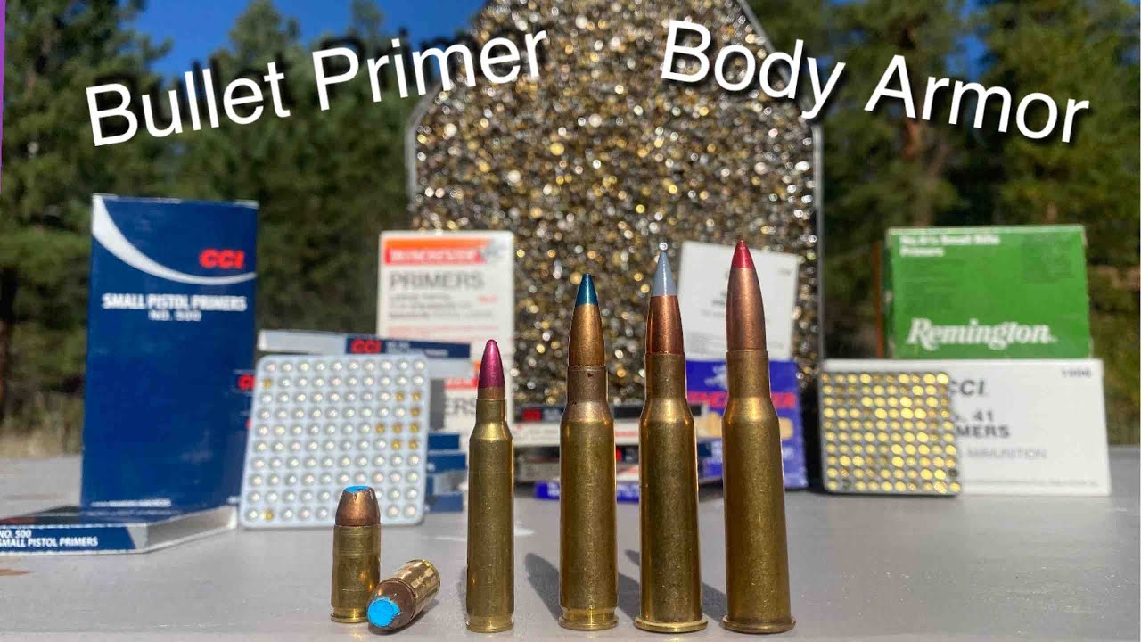 Bullet Primer Body Armor - YouTube