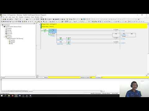 TUTORIAL PLC Cx Programmer | Rangkaian Kontrol Star Delta Otomatis - YouTube