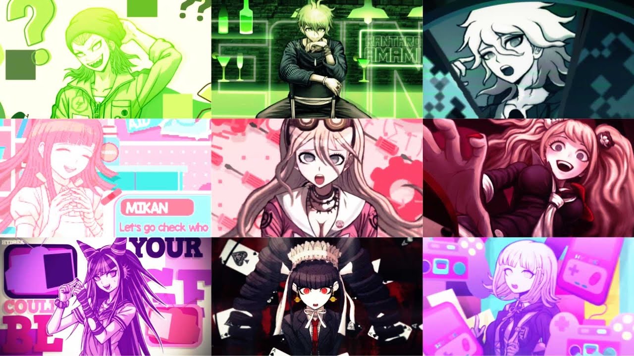 Danganronpa animations collection - YouTube