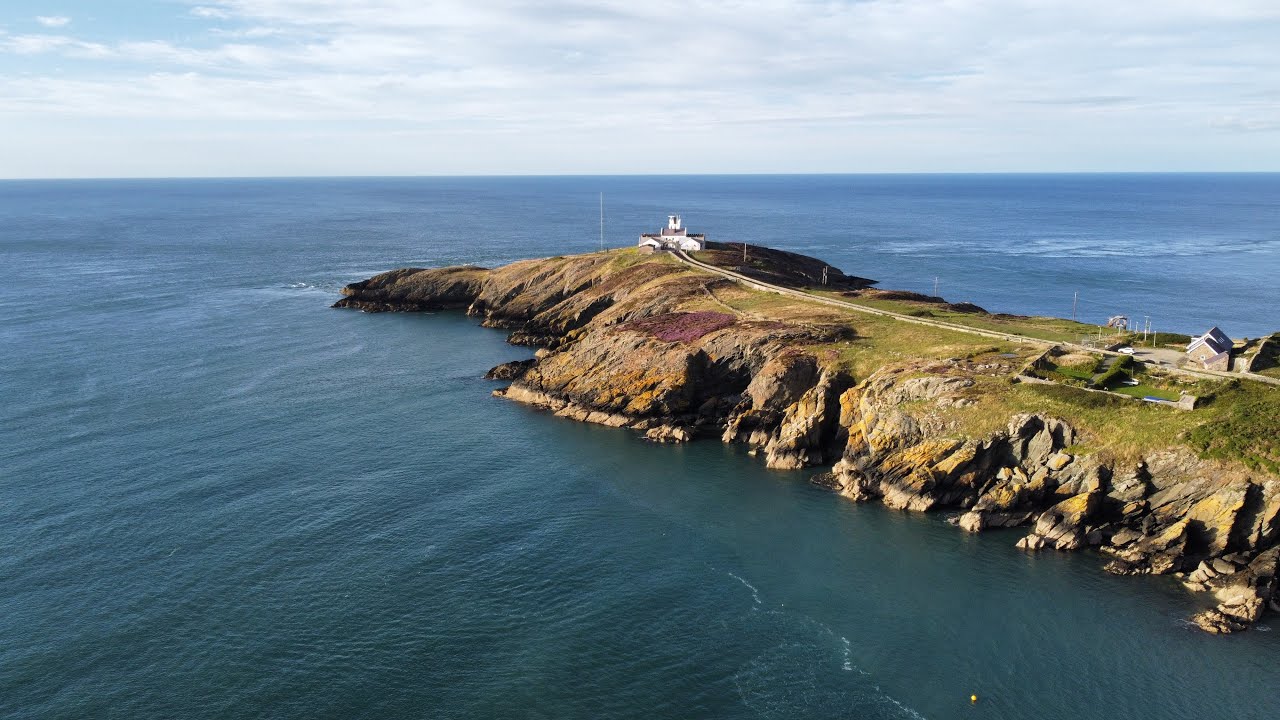 Point lynas lighthouse, Anglesey, Dji mini 2 cinematic - YouTube