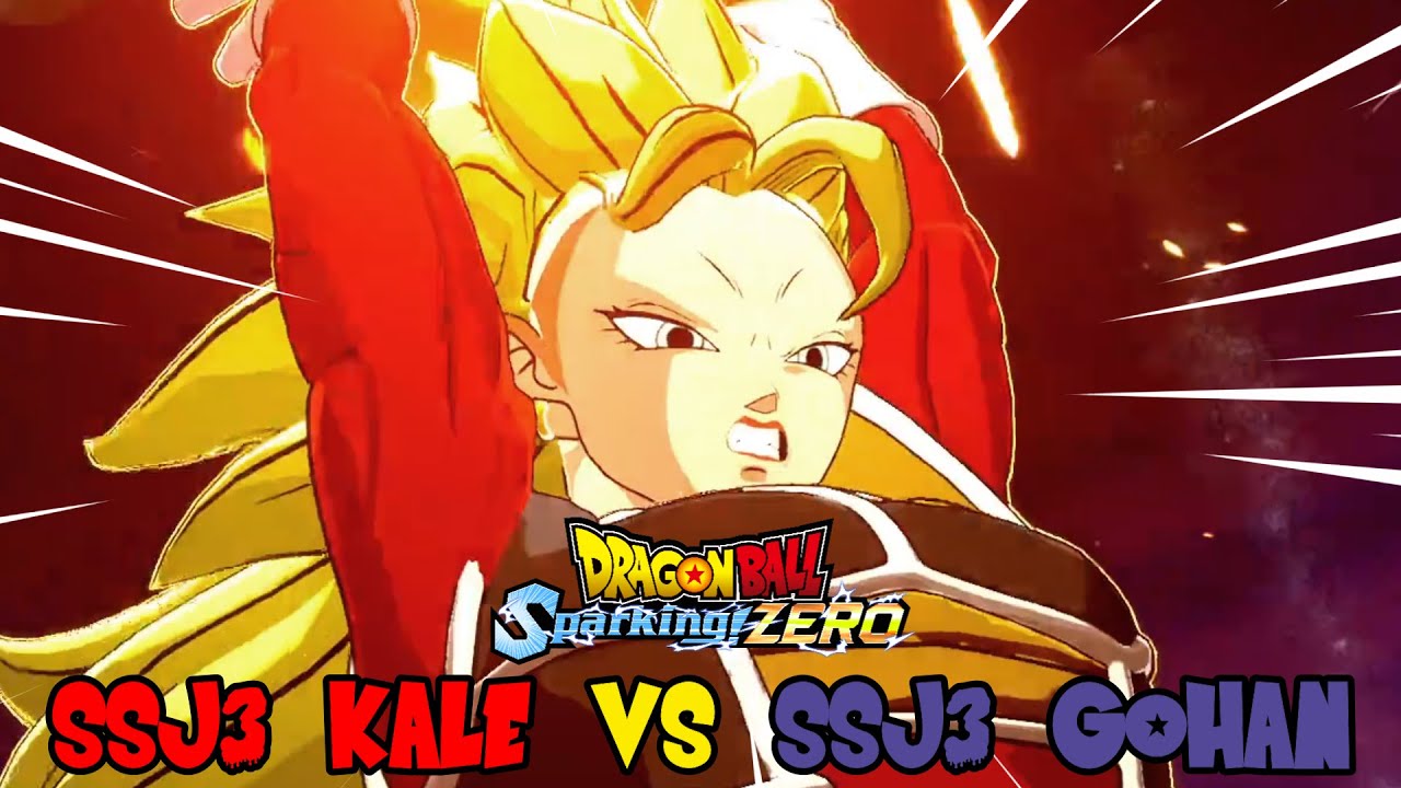 DB Sparking Zero | SSJ3 Kale Vs SSJ3 Gohan - YouTube