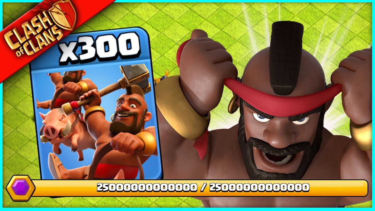 WE ALL JUST MAXED OUT THE NEW *HOG RAIDERS* in CLASH OF CLANS.... - YouTube