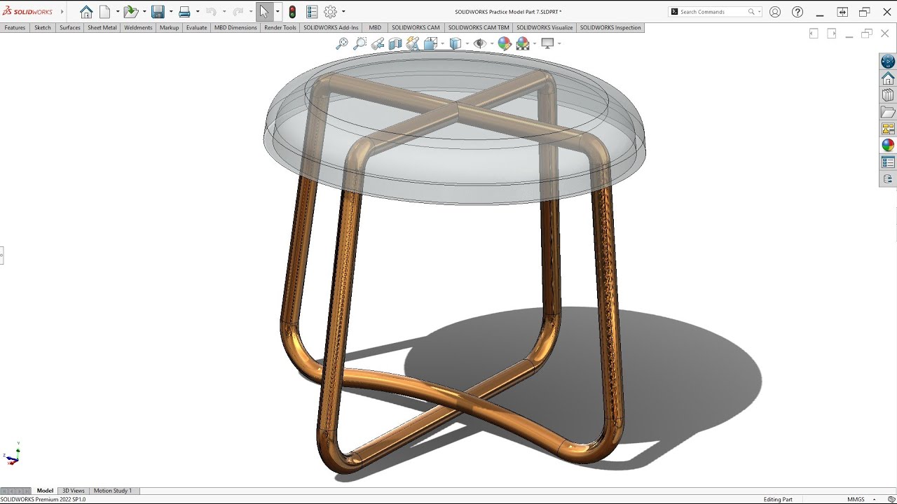 Easy Steps To Create Awesome SOLIDWORKS Models - Part 7 - Weldments ...