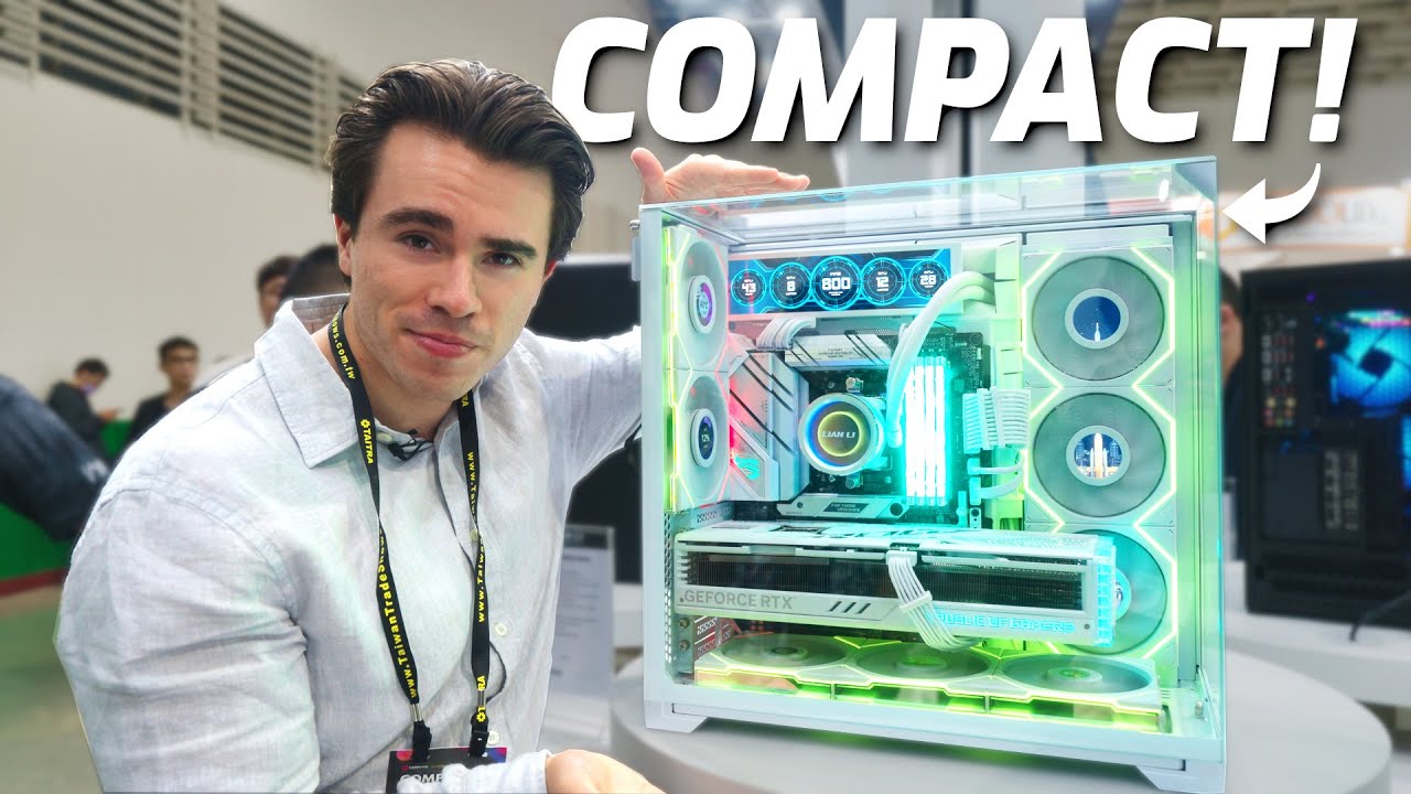The Best Value Triple Glass ATX PC Case?⚡Lian Li Computex 2024 Showcase ...