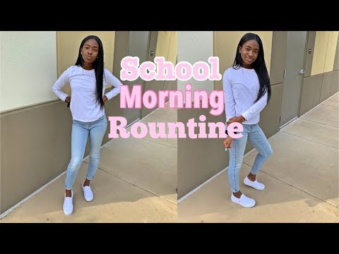 School Morning Routine! - YouTube