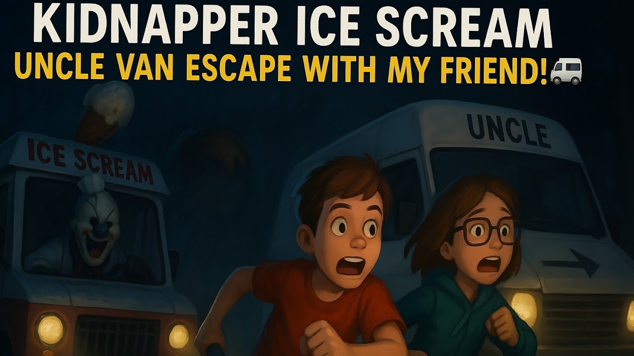 Kidnapper Ice Scream: Uncle Van Escape with My Friend - Chapter 1 🚐 ️😱 - YouTube