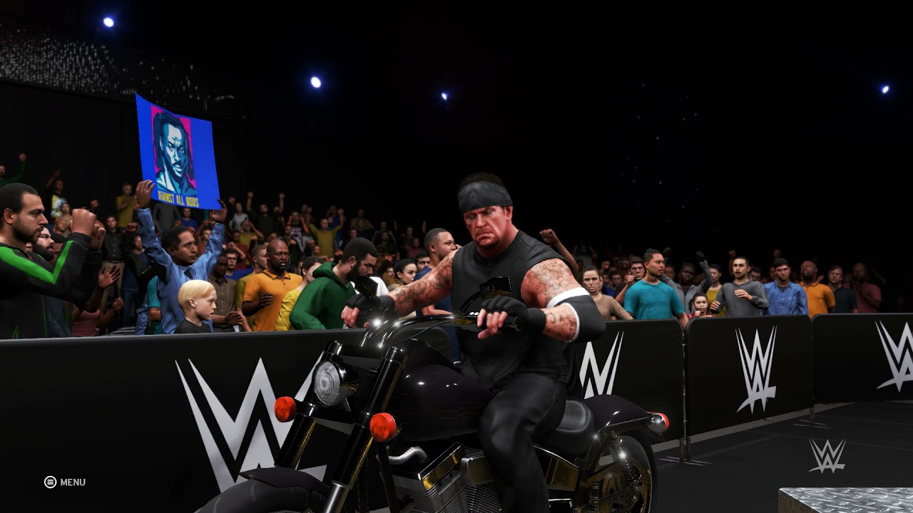 Undertaker Bike Entry in WWE 2K20 #shorts - YouTube