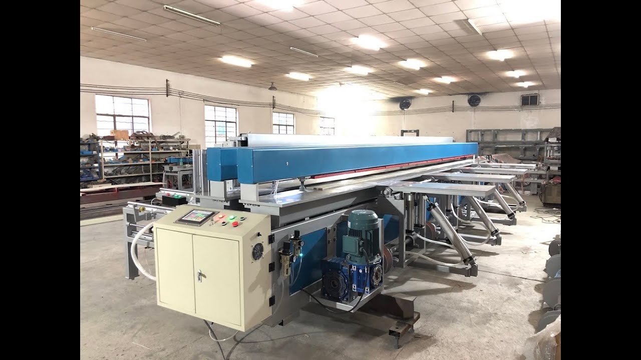 PP sheet bending operate - YouTube