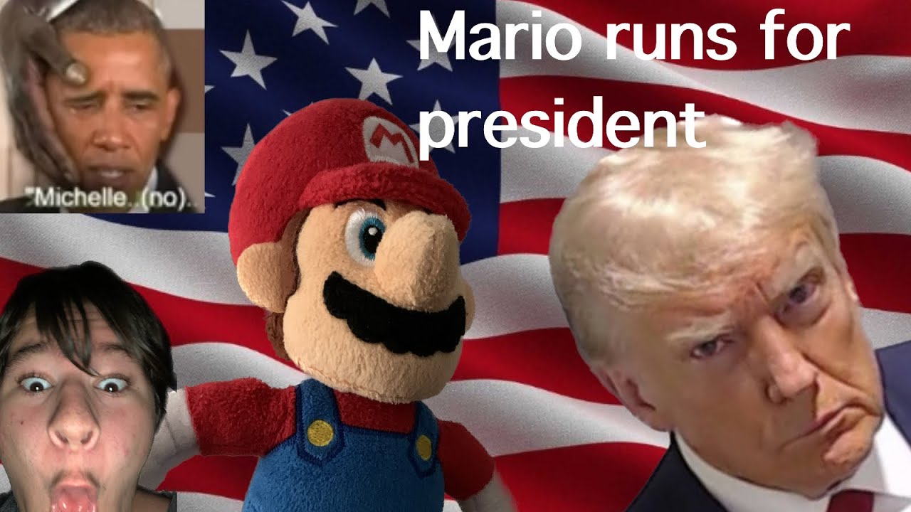 PheelopeMPV Mario runs for president | Mario Plush Video. - YouTube