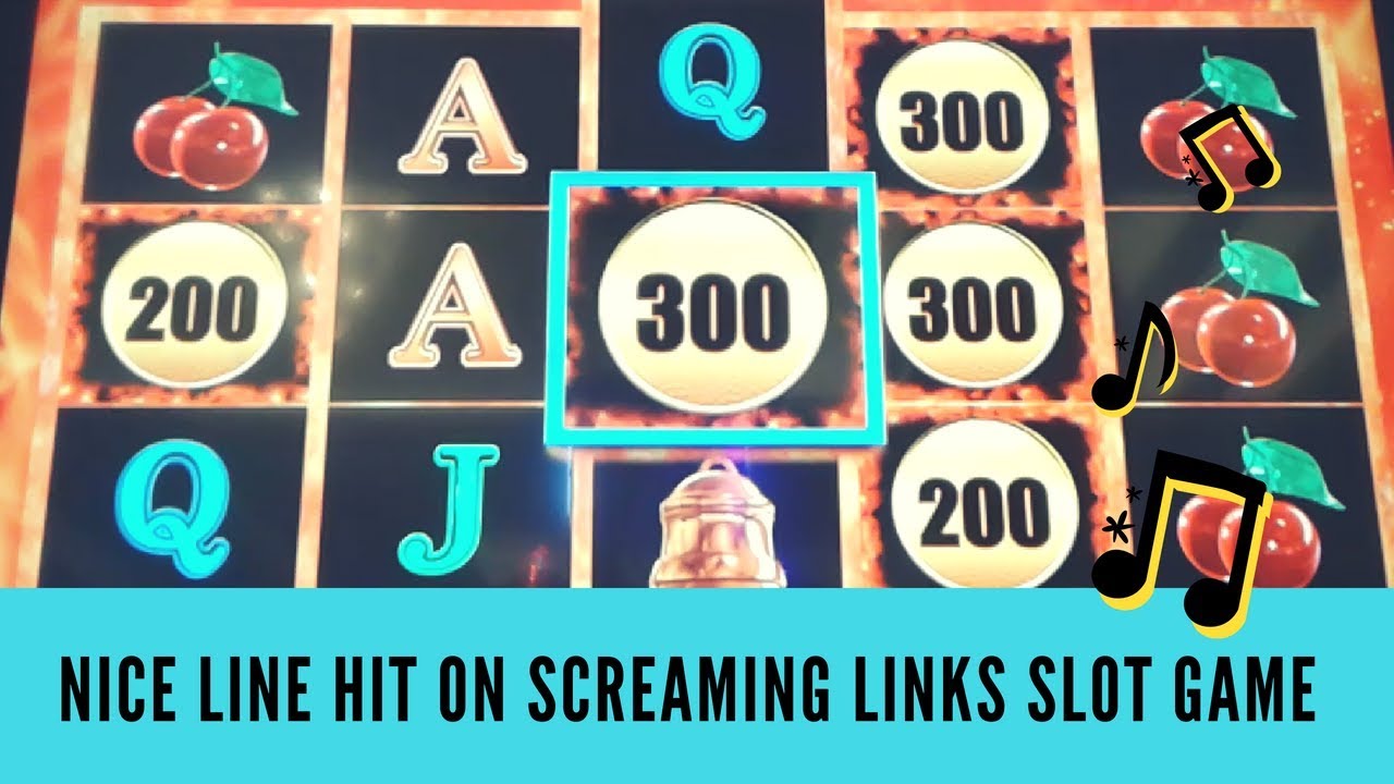NICE LINE HIT ON SCREAMING LINK SLOT GAME - SunFlower Slots - YouTube
