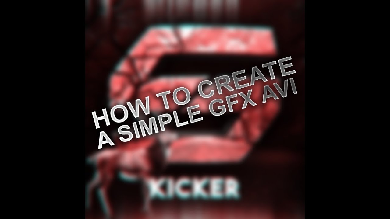 How To Create a Simple AVI using Photoshop CS6 (GFX tutorial) - YouTube