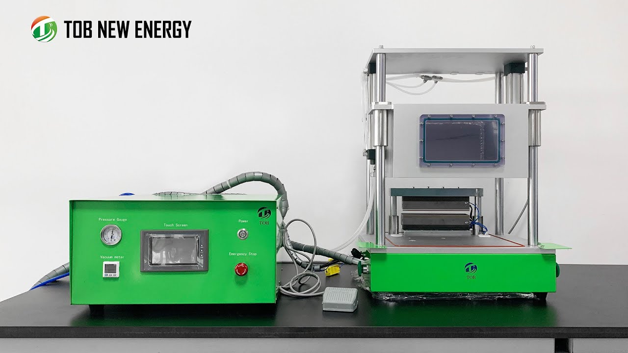 3 in 1 Pouch Cell Top and Side Sealing Machine, Electrolyte Diffusion ...