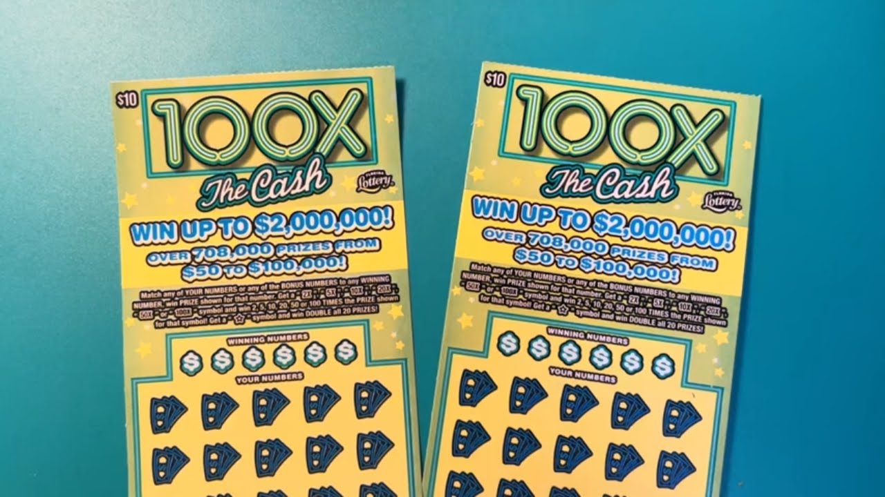 TWO 100X THE CASH SCRATCH OFFS FROM THE FLORIDA LOTTERY - YouTube