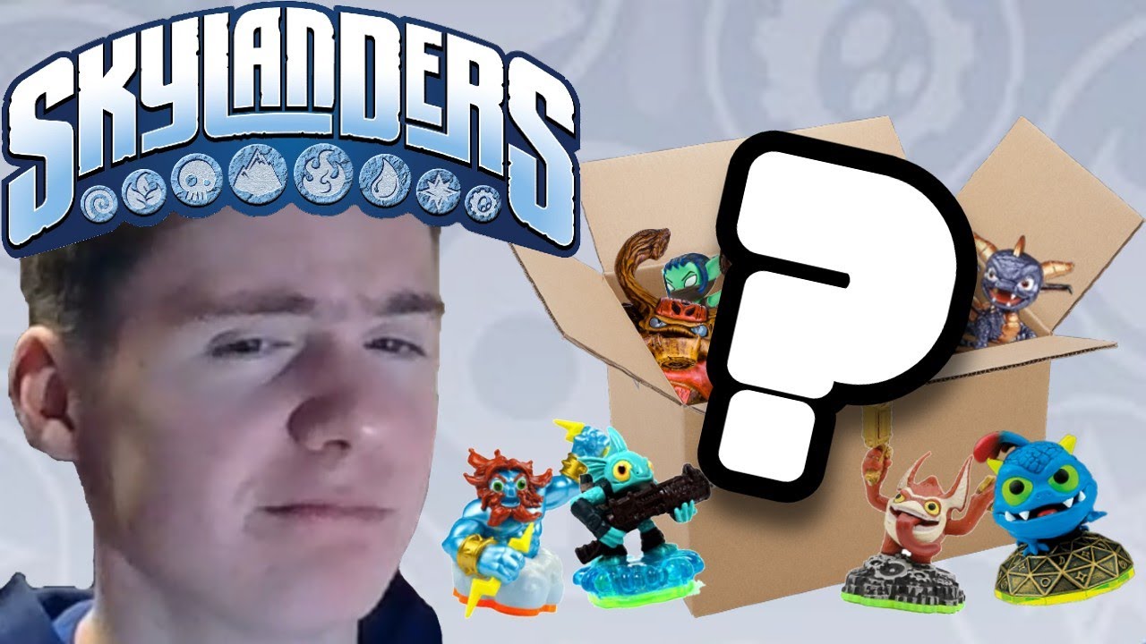 TESTING AND USING SOME NEW SKYLANDERS FROM A MYSTERY BOX!!! - YouTube