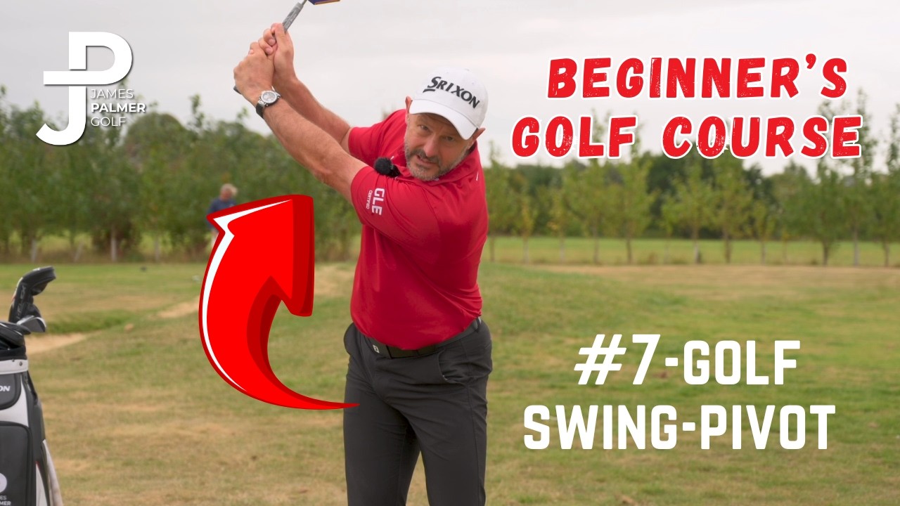 Learn HOW TO SWING your golf club #7 Lesson Beginners Golf Course - YouTube