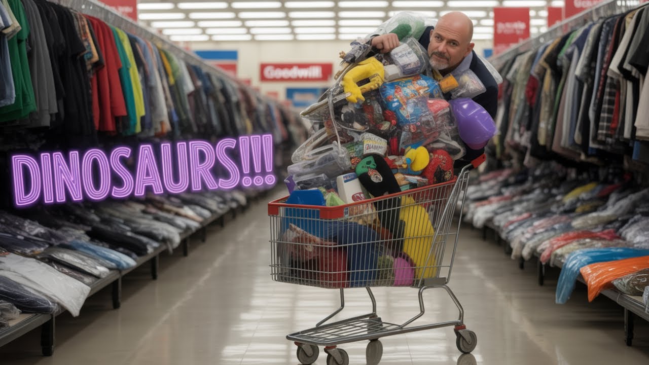 Epic Goodwill Haul: Books, Dinosaurs, and Other Rare Toys Found! - YouTube