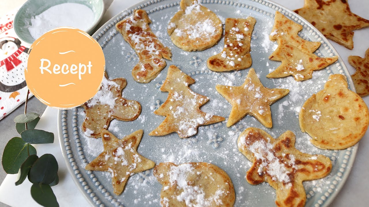Kerst pannenkoeken - Leuk voor het kerstdiner op school! - YouTube