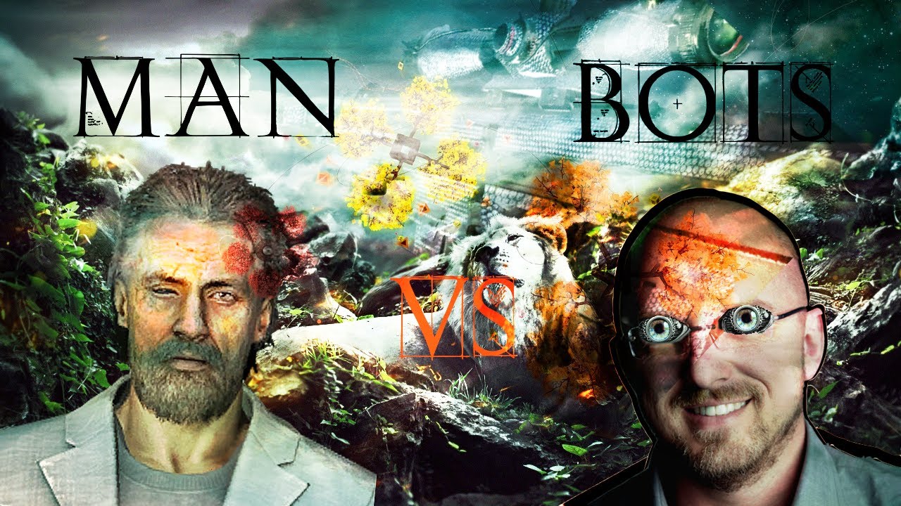 Man Vs Bots - Episode 10 - w/ Friends! (2 Games) - YouTube