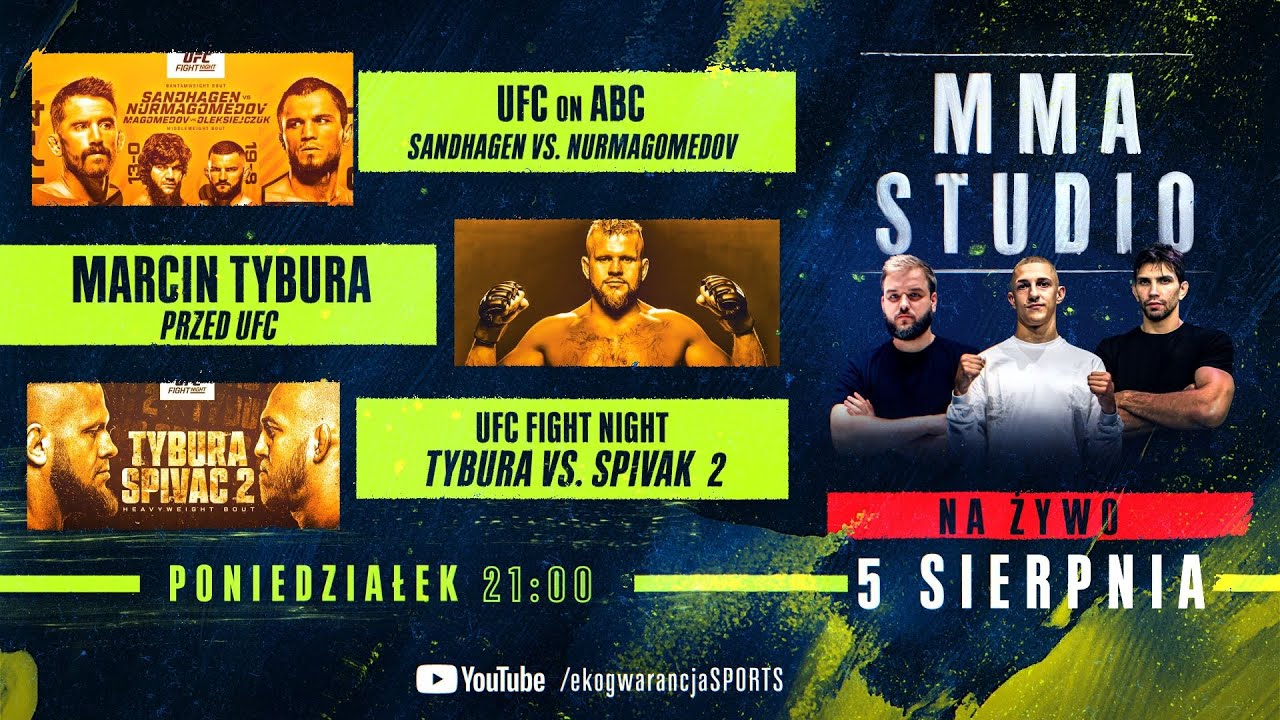 MMA STUDIO - MARCIN TYBURA, DURNIAT, ZIÓŁKOWSKI - YouTube