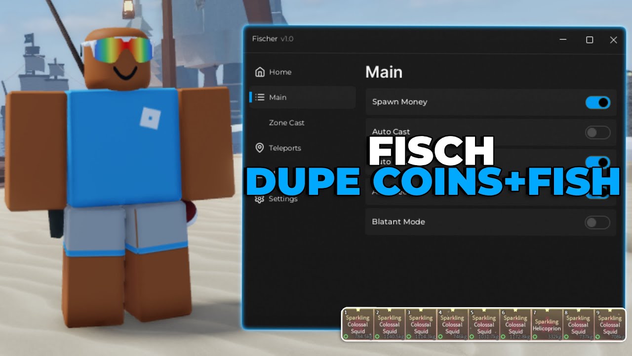 [WORKING] How to DUPE MONEY + FISH in FISCH! (INF MONEY) (NO BAN ...