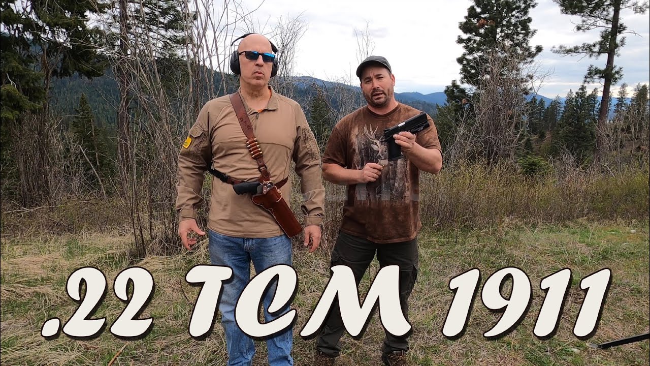 Testing the .22 Caliber Tuason Craig Micromagnum 1911 - What a Hot ...