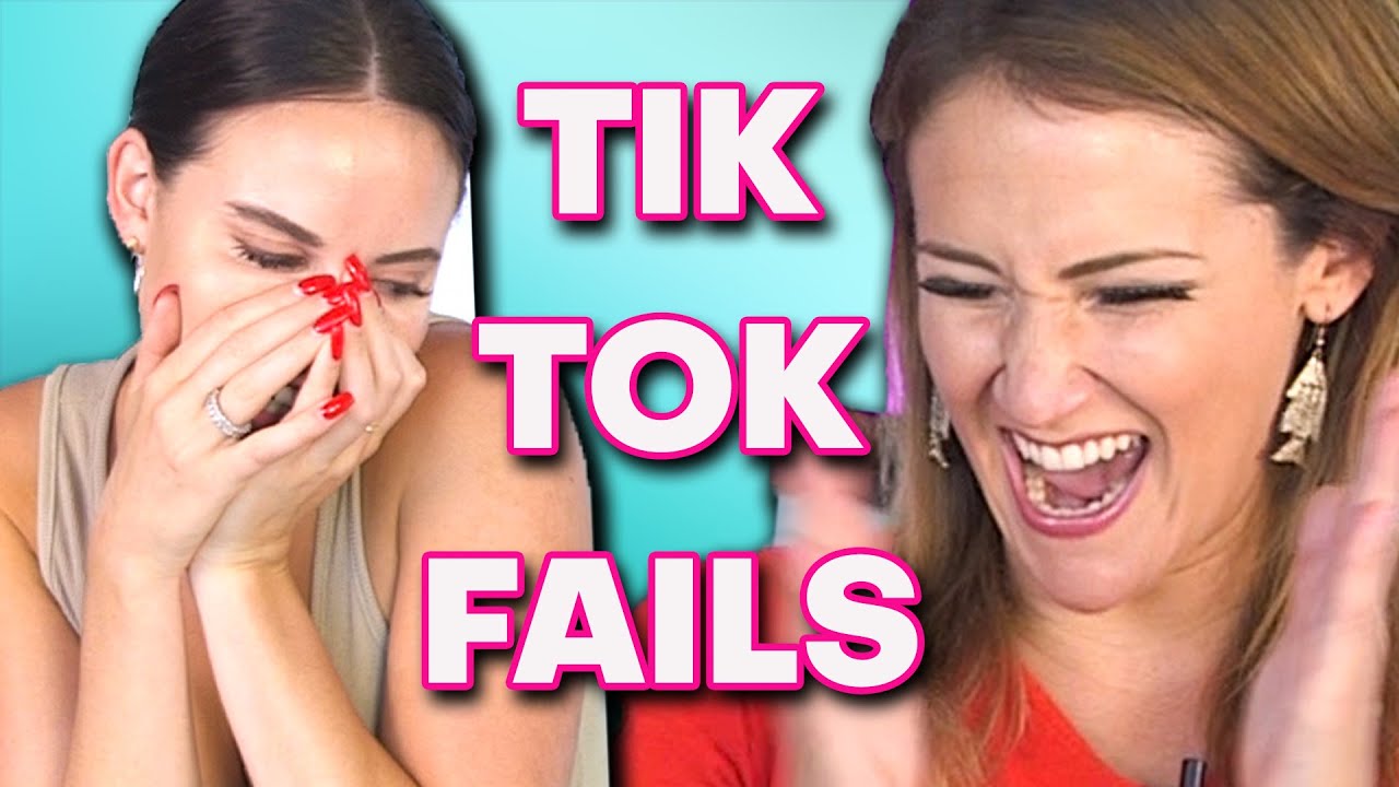 Girl FLIES OFF Trampoline and Hollywire Reacts | Tik Tok Fails - YouTube