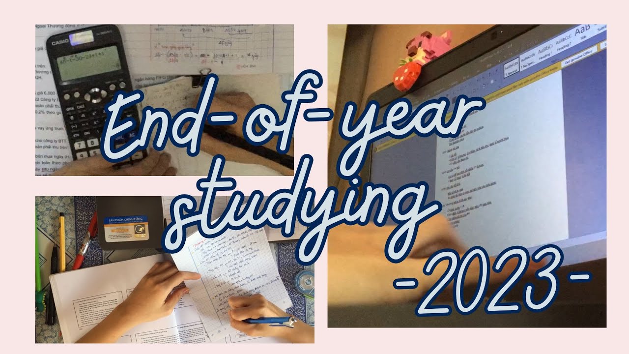 HEADACHE WITH ME 🤓| END-OF-YEAR STUDYING | 2023 END - YouTube
