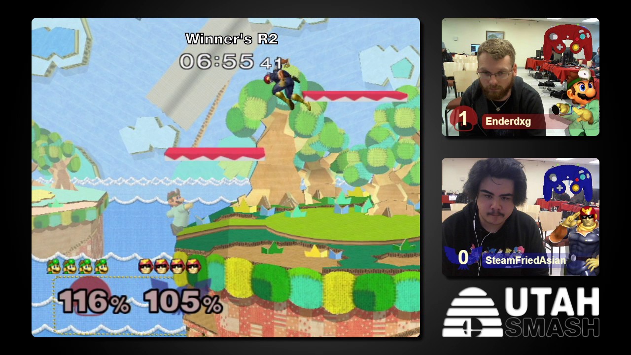 [2017-03-25] Utah Smash Monthly - SSBM - W3 - Ka-master vs LifeLine ...