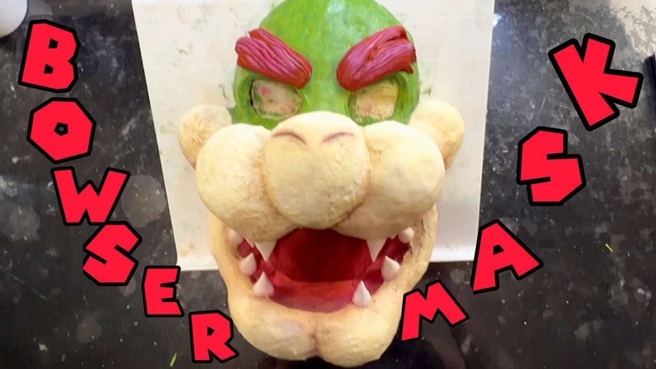 Bowser Prosthetic Tutorial - YouTube