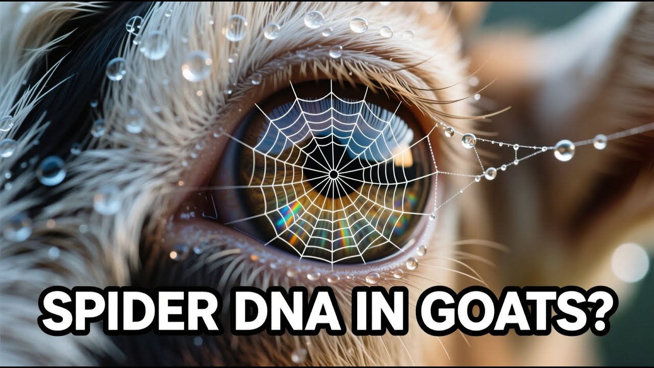 Spider Goats: The Silk Milk Experiment They Hid - YouTube