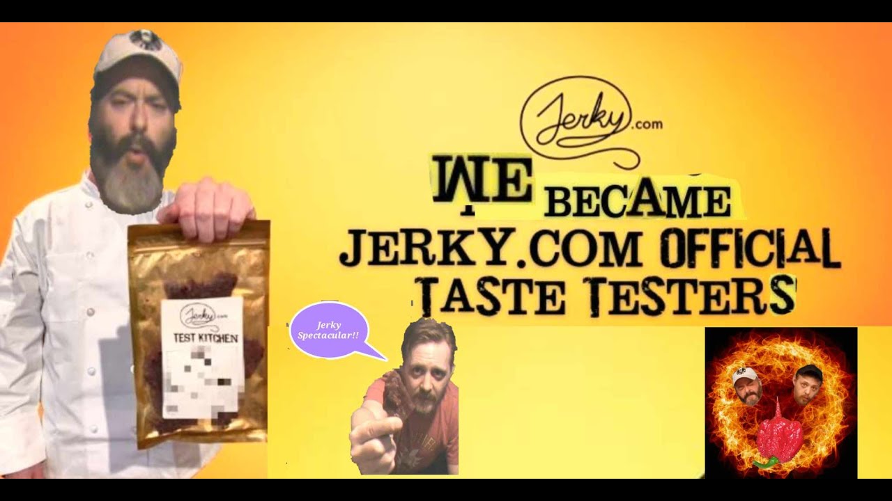 Jerky dot Com Exclusive! Test Tasters are Taste Testers! - YouTube
