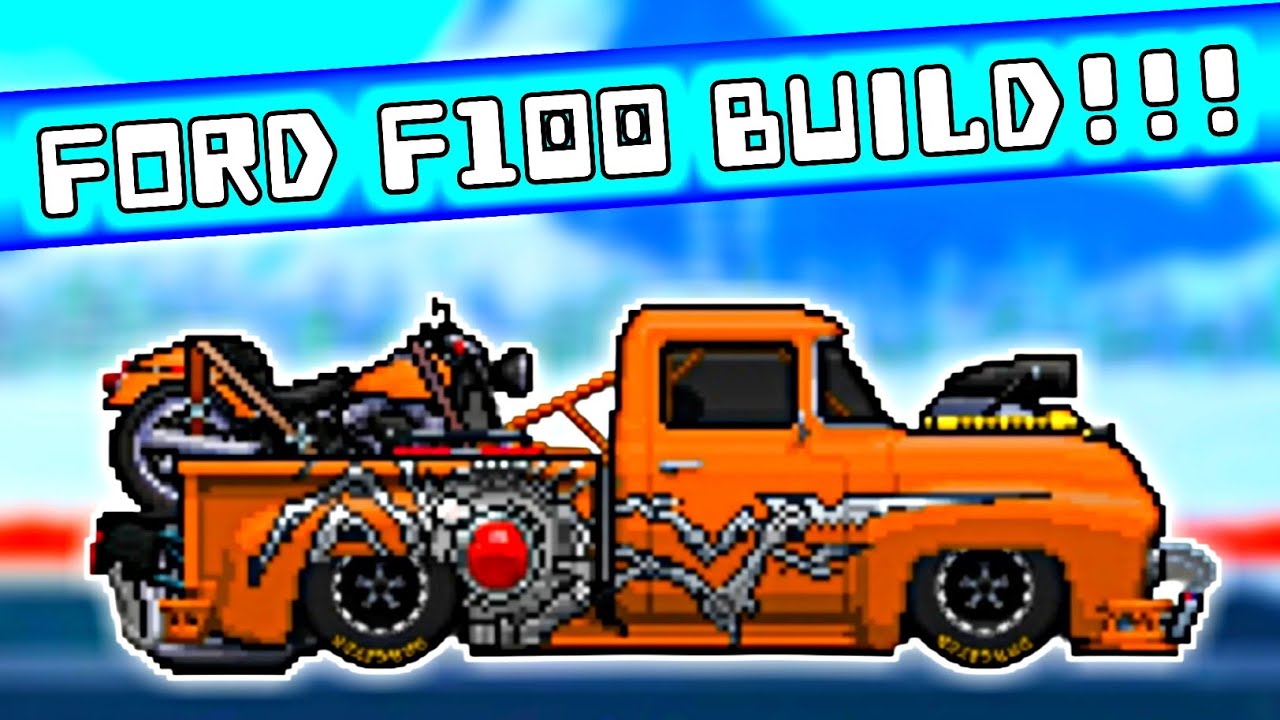 FORD F100🔥FASTEST DRAG BUILD EVER IN PIXEL CAR RACER - YouTube