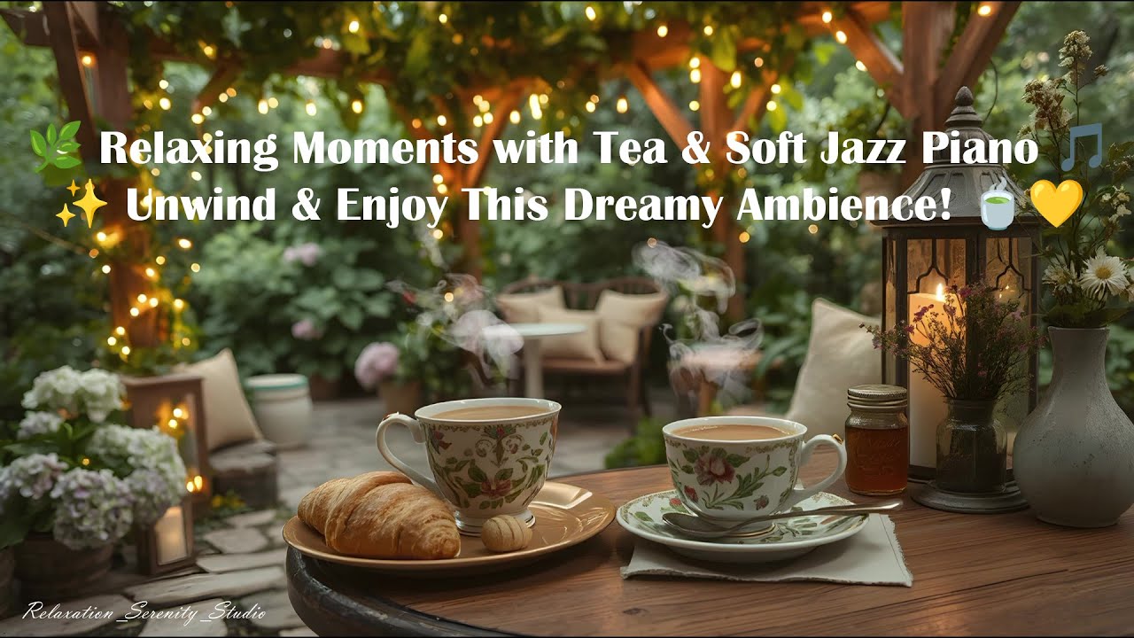 A warm cup of tea, soft jazz piano, and endless serenity in this ...