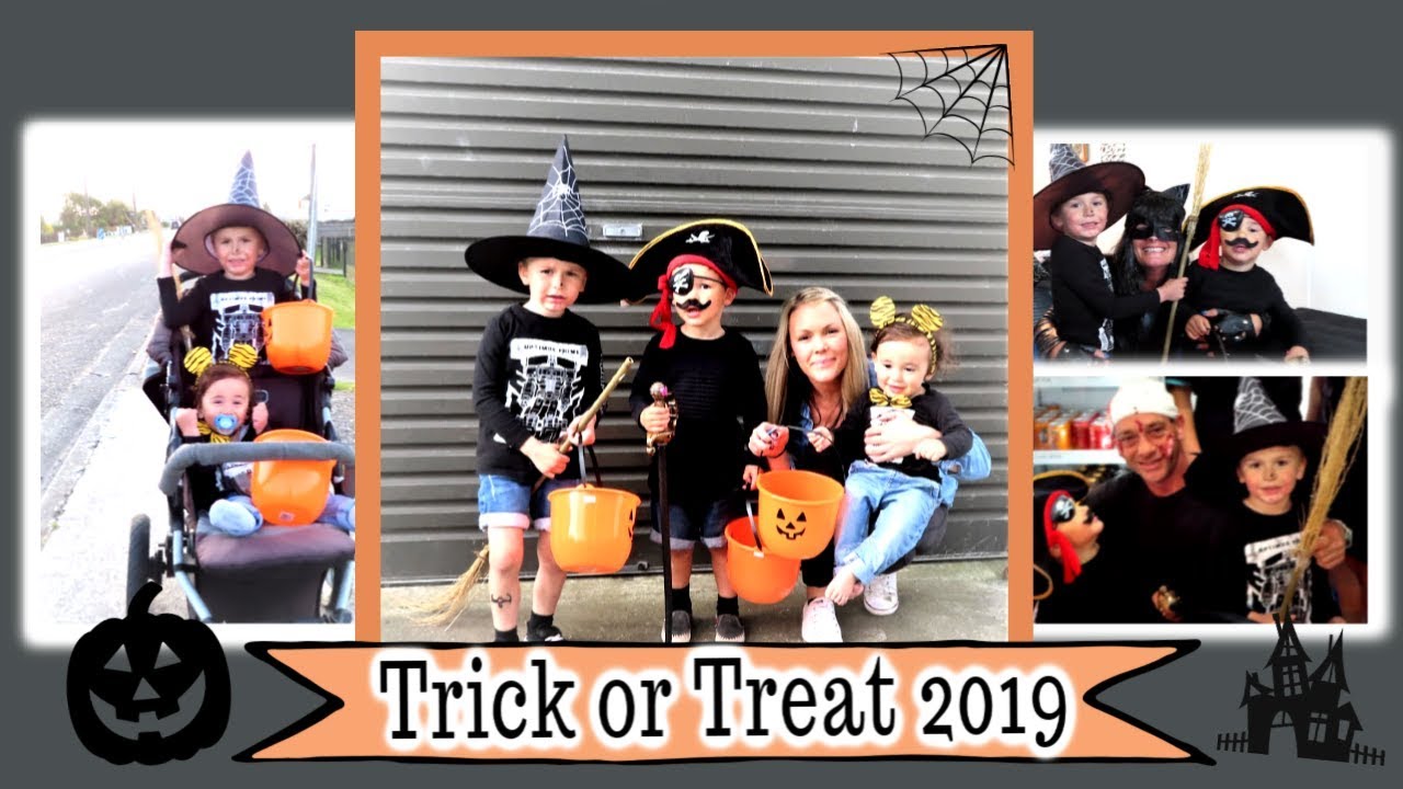 HALLOWEEN VLOG 2019 | TRICK OR TREATING - YouTube