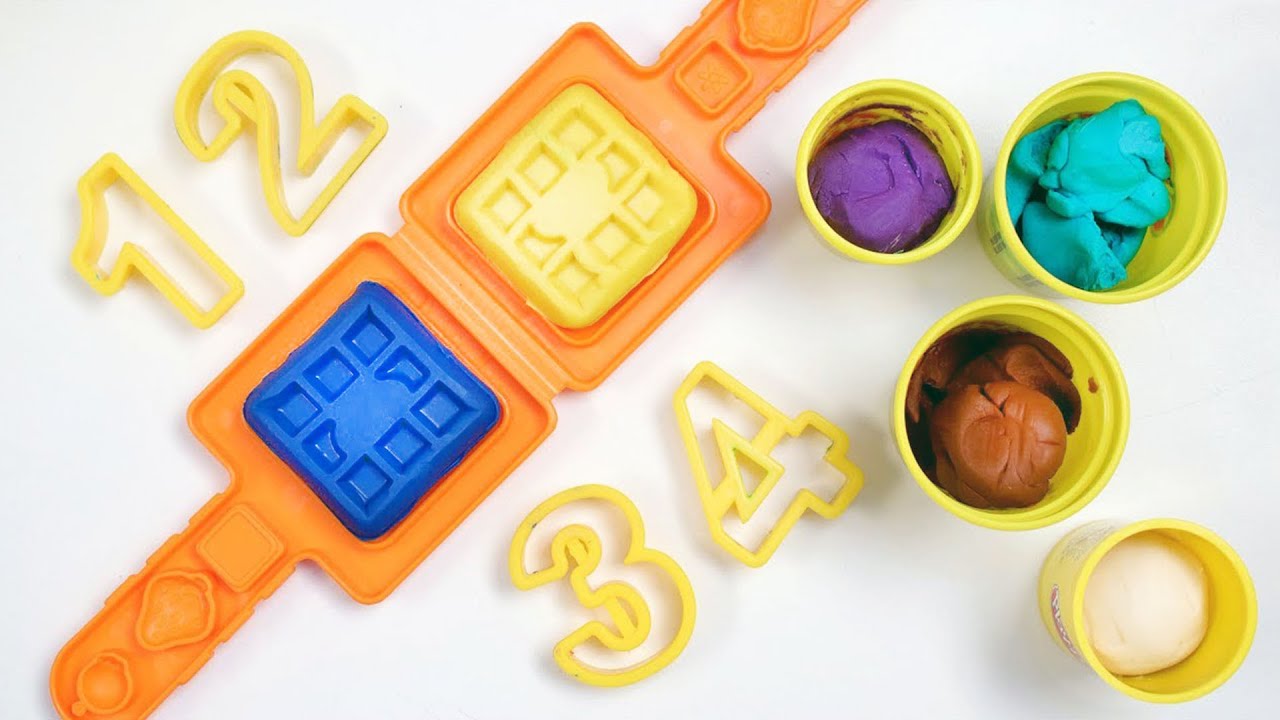 Learn Counting Numbers & Colors with Play Doh + More Kids Videos - YouTube