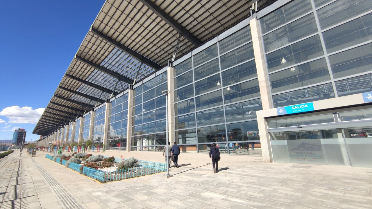 Nueva Terminal Metropolitana El Alto - YouTube