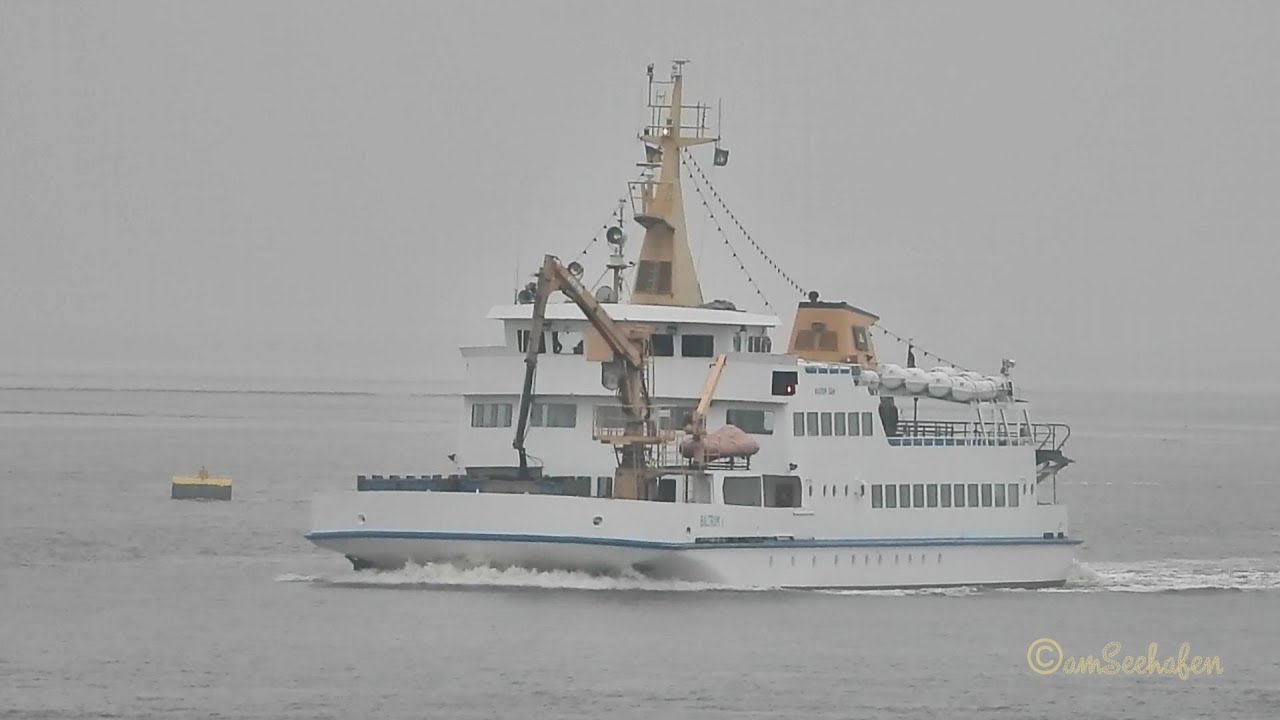 island ferry BALTRUM I DCVR IMO 7600562 Inselfähre to Diedrich ...