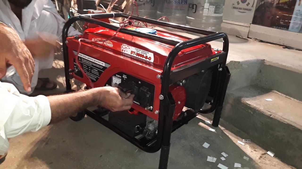 EUROGEN Generators 2.2 kW & 2.8 kW models BT3900EO and BT5900EO - YouTube