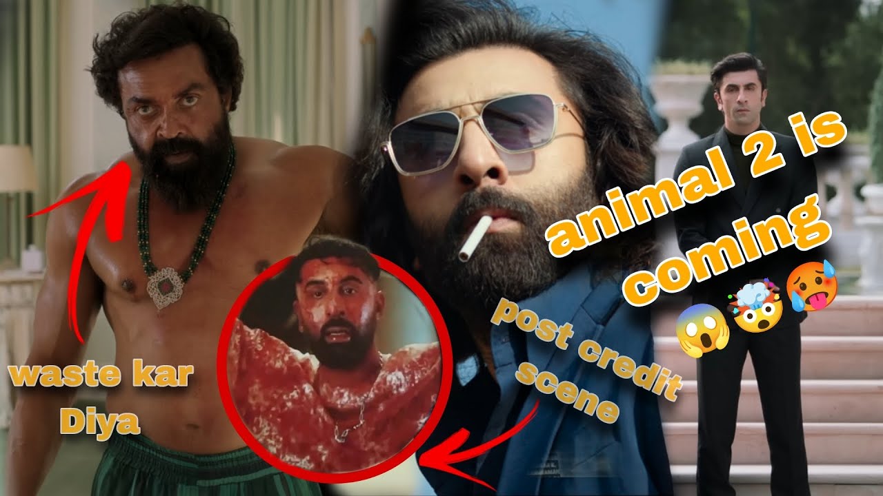 sirf trailer hi acha ? 😡! animal movie review 😱🤯 animal post credit and ...