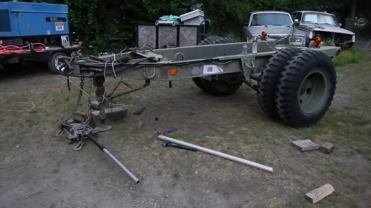 Buying a military surplus trailer , what to know! M200A1 - YouTube