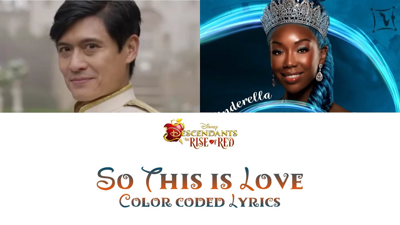 Brandy & Paolo Montalbán - So This Is Love (Color Coded Lyrics) (From ...