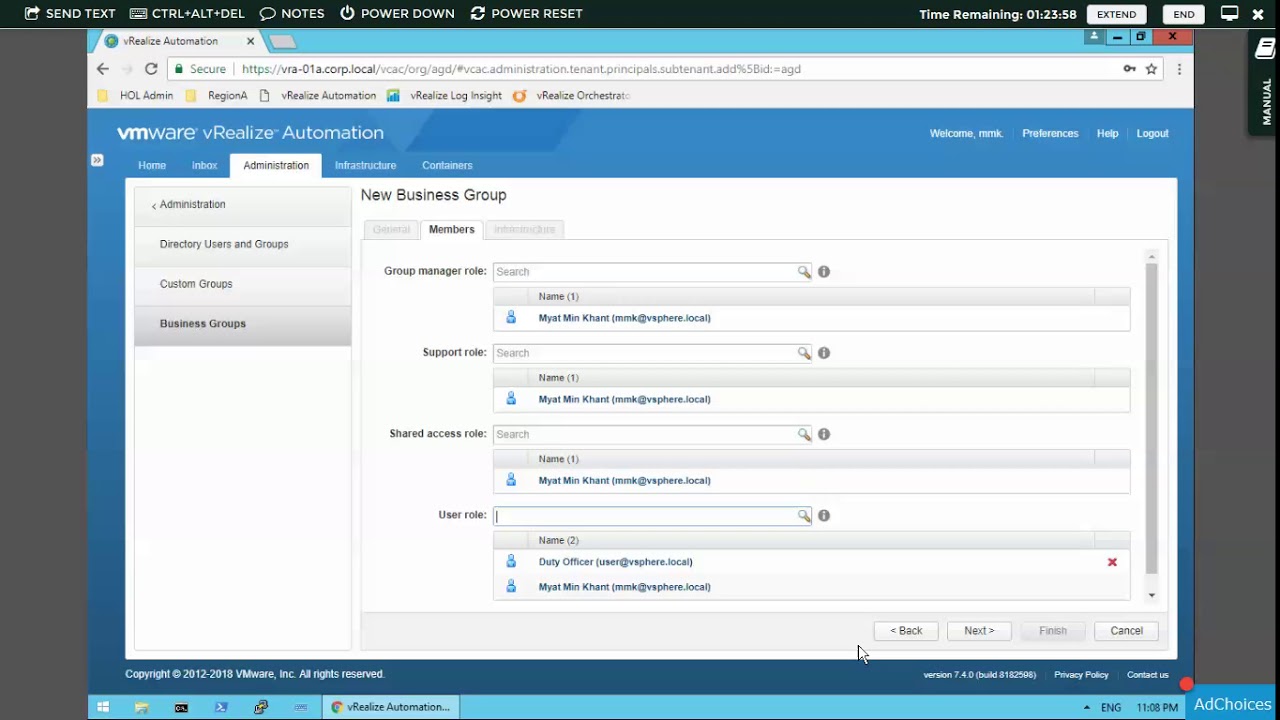 HOL 1921 01 CMP vRealize Automation Labs - YouTube