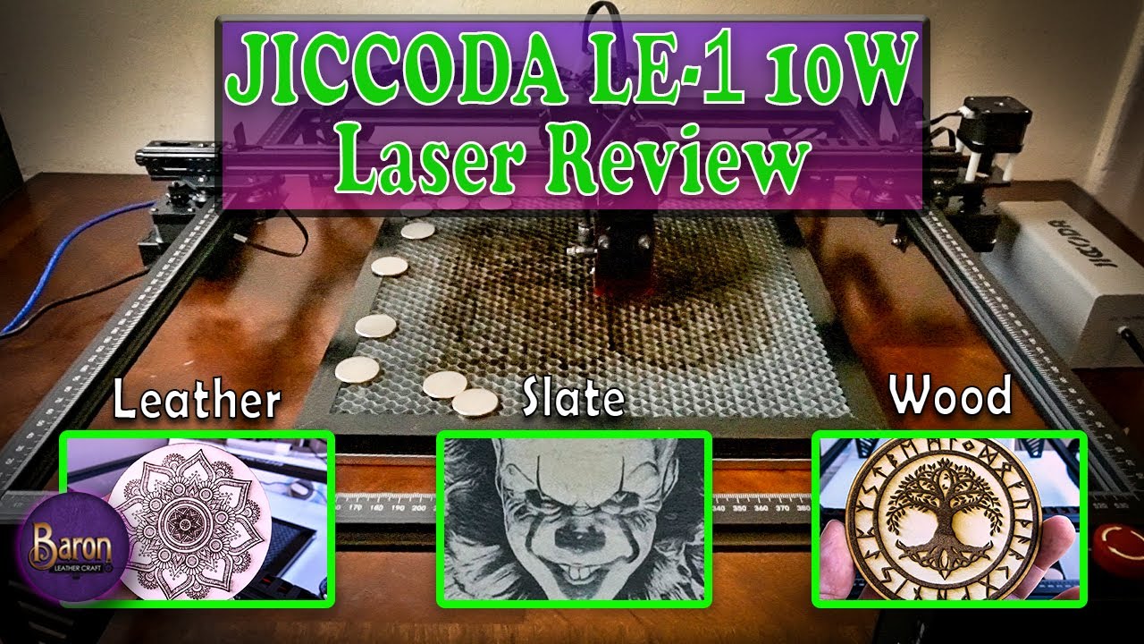 JACCODA LE 1 10watt Diode laser review - YouTube
