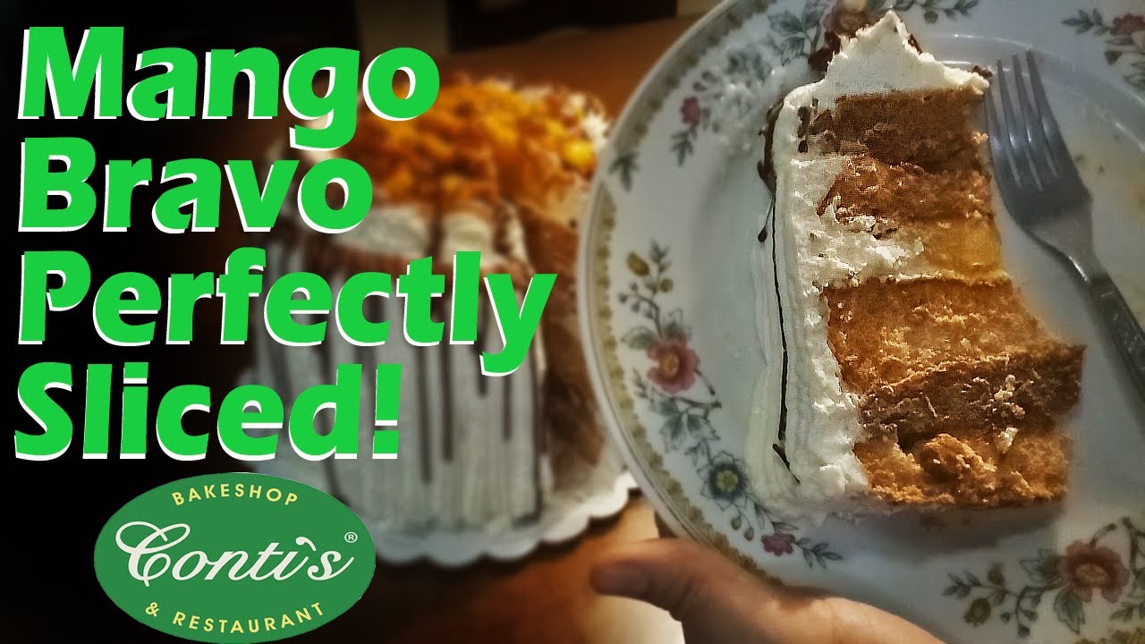 Slice your Mango Bravo Perfectly | Conti's cake - YouTube