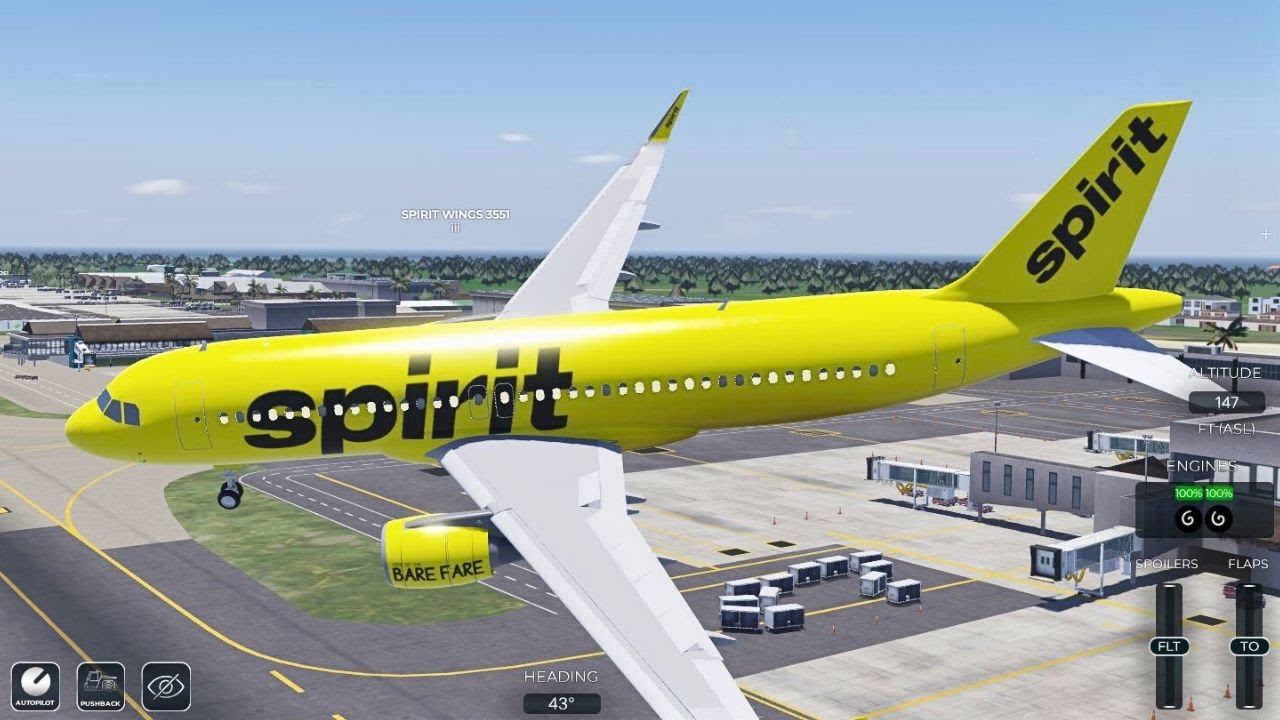 Conquer Takeoff and Landing in the Project Flight Game | Airbus A320 ...