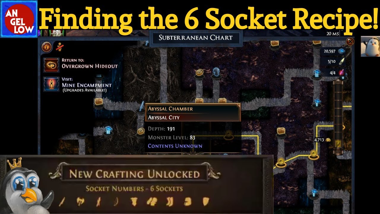 Finding the 6 Socket Recipe in Path of Exile! - YouTube